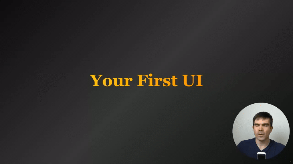 5. Your First UI - Blender Python for Artists · CG Python Academy (Free)