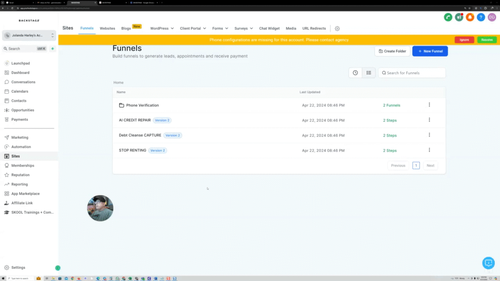 STEP 1 EASY SET UP - DEBT CLEANSE ONBOARDING · BACKSTAGE