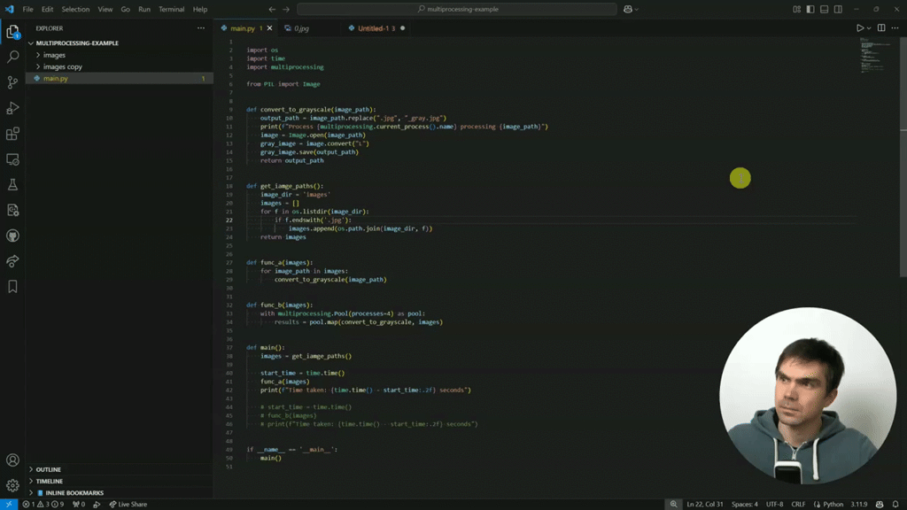 Speeding Up Image Processing With Python · Cg Python Academy Free
