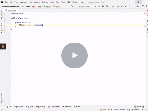 GitHub - koppor/autocompletion-issue