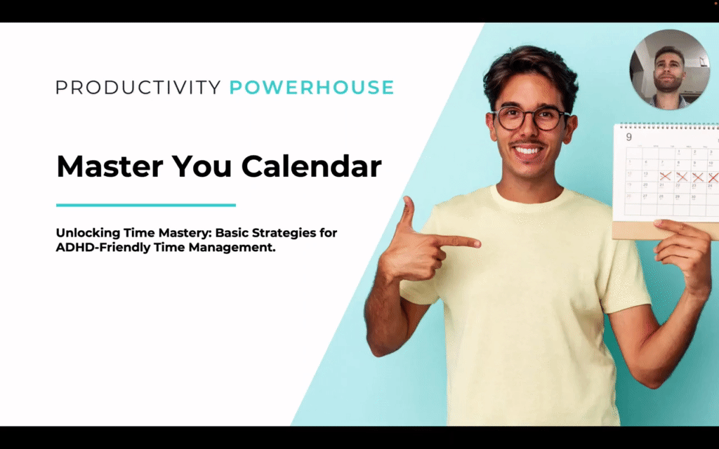 Master Your Calendar - Master Your Calendar · ADHD Procrastination Breakers