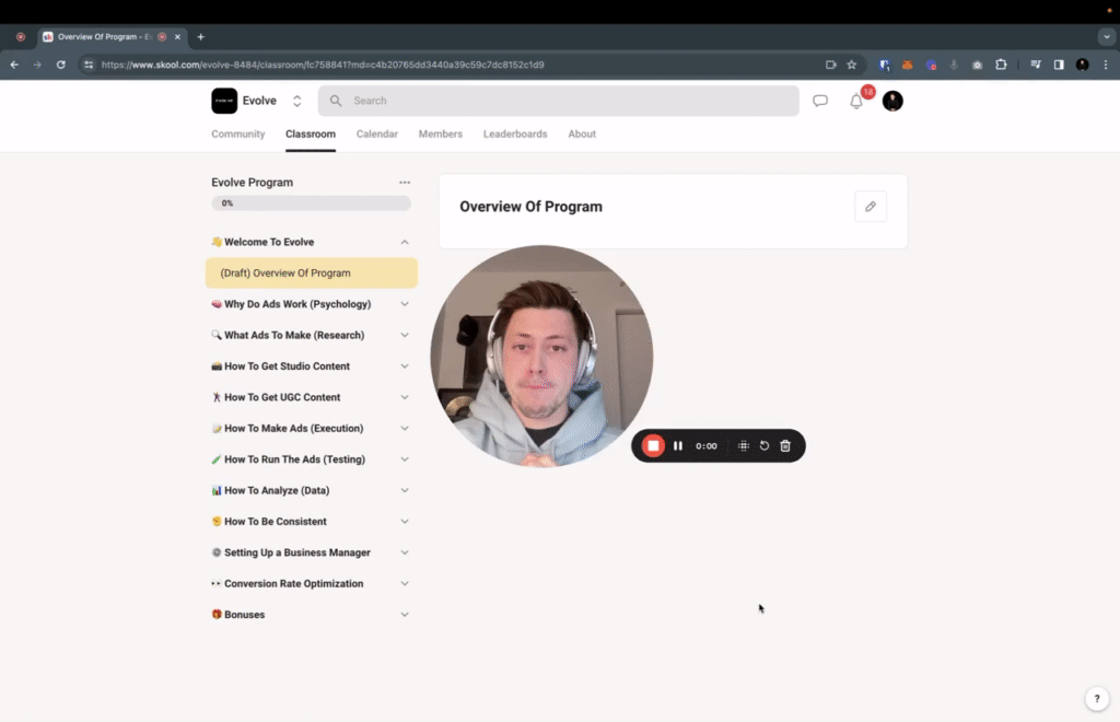 Start Here: Overview Of Program - Evolve Program · Evolve