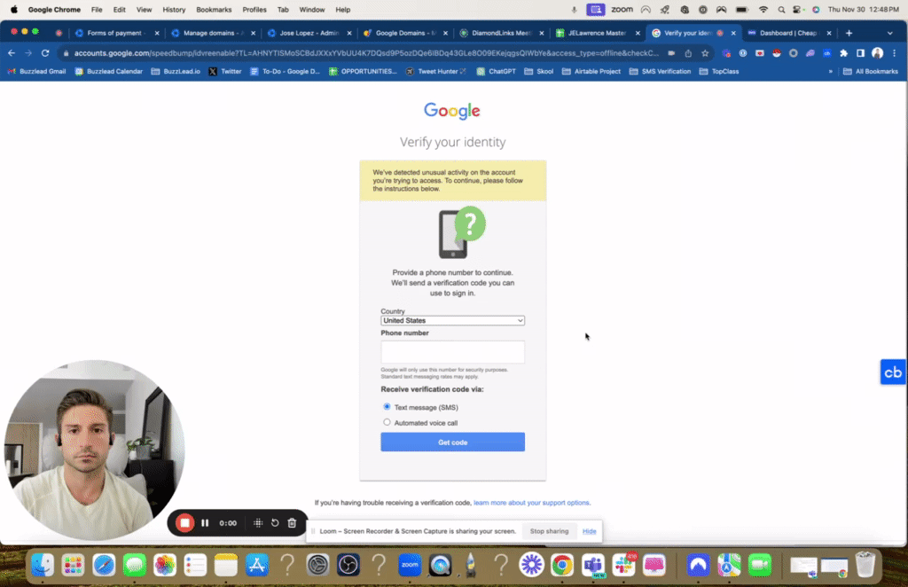 How to bypass google phone # verification issues with Gmail · Optimal ...