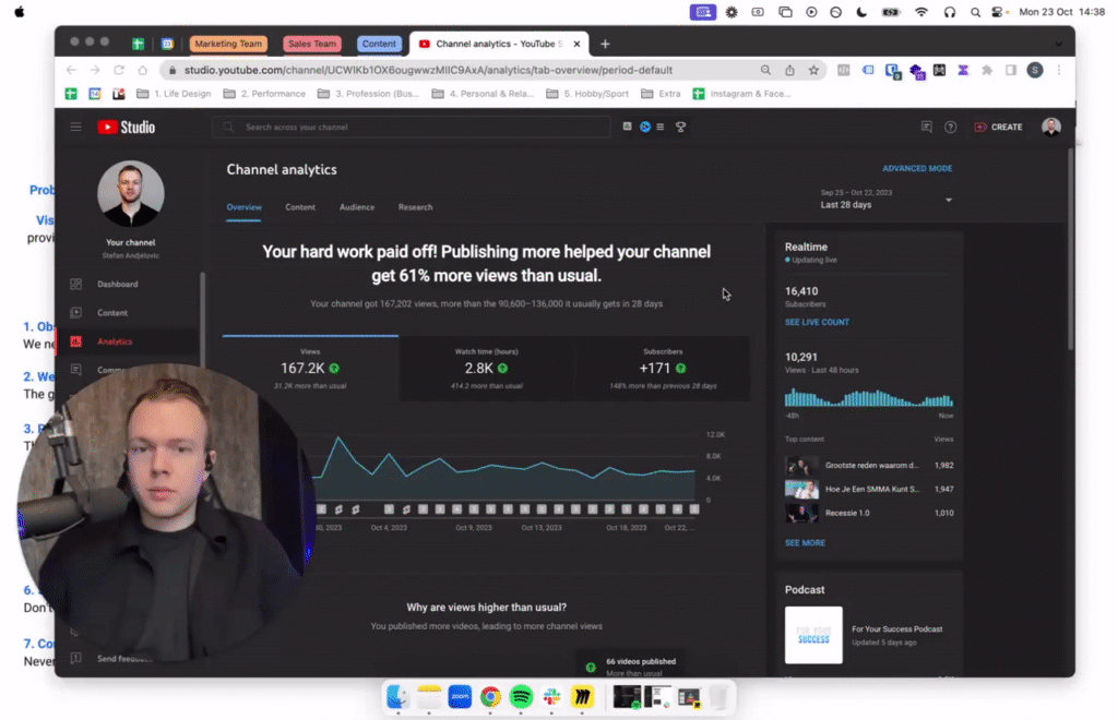 Insane YouTube growth recently (win) 🏆 · Skool Community