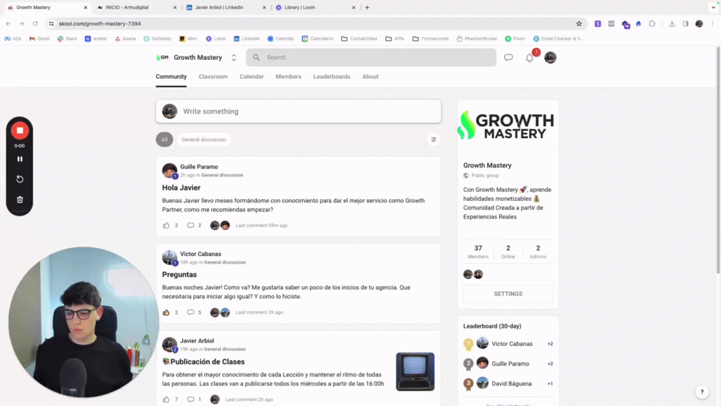 Inicio - Inicio · Growth Mastery