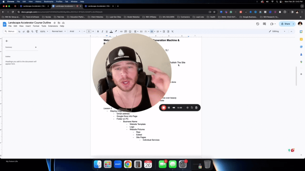 Introduction & Keys To Success - Website Mastery · Landscape Accelerator