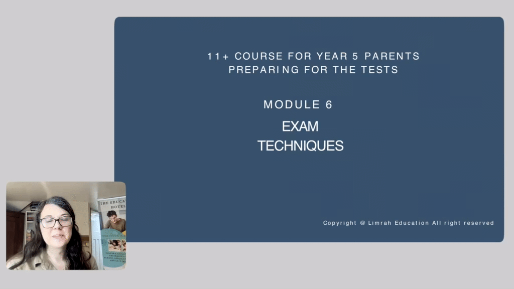 Introduction To Exam Techniques - 7. Exam Techniques · 11 Plus Journey