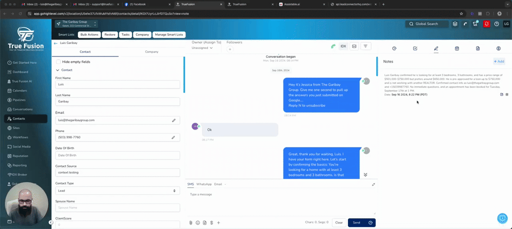 Context Bot · Assistable.ai