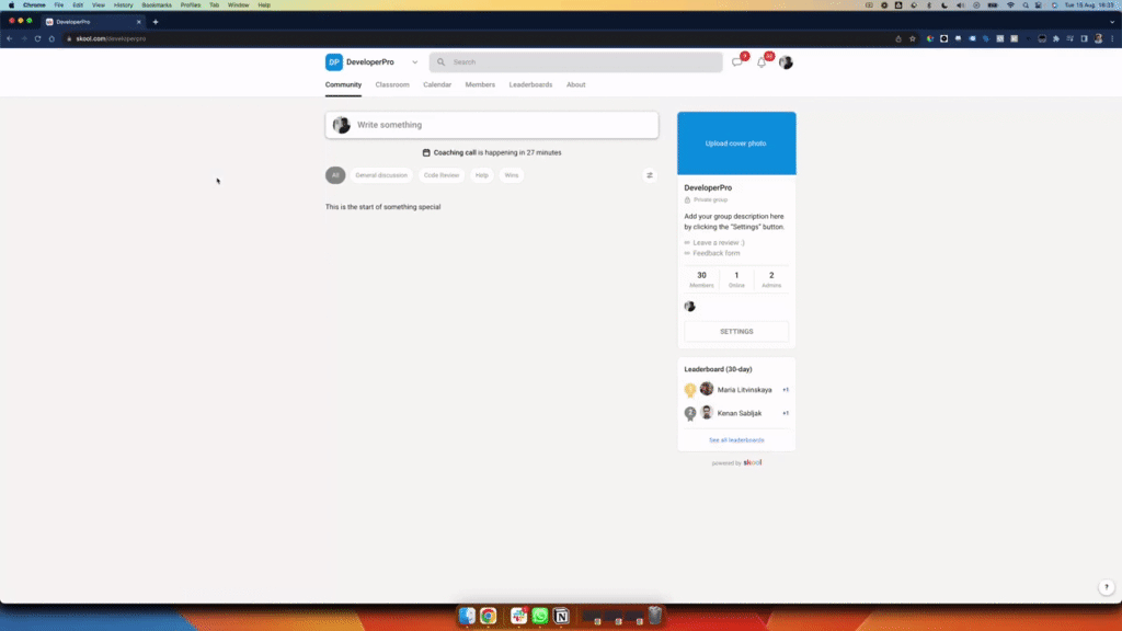 How to access the live calls - Start here · Developer Pro