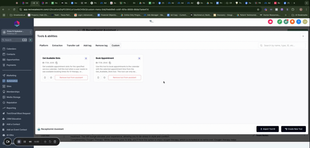 My Multi Calendar Set Up - BuildShip · Assistable.ai