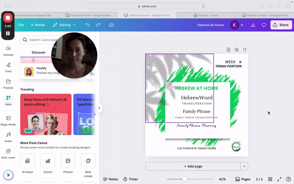 📹 How to Bulk Create in Canva · The Mompreneur Club 🌸