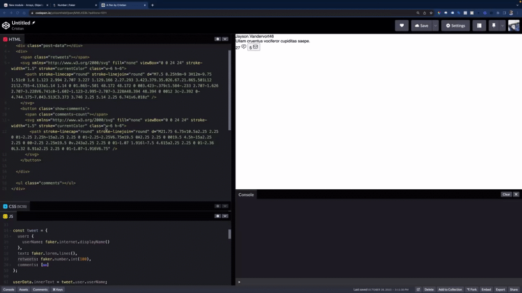 Your challenge - Javascript For Beginners II · Developer Pro