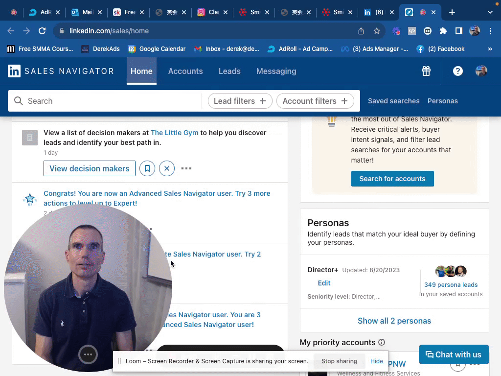 Hi from Derek · Free SMMA Course