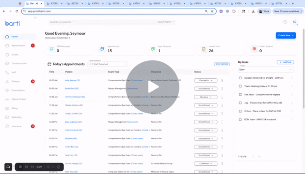 Barti Updates - November 2025 – Barti Help Center