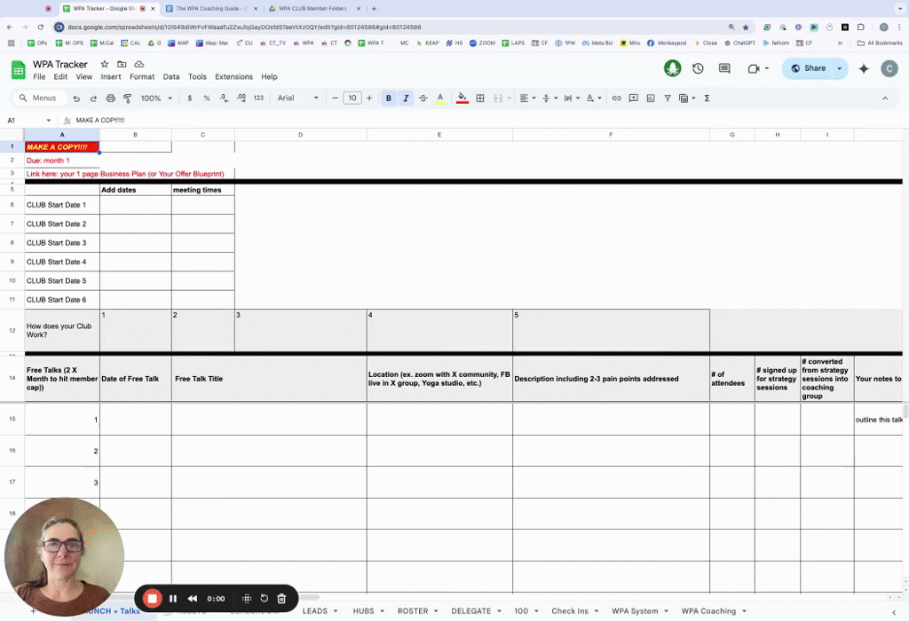 WPA Tracker - Wellness Pro Club · WELLNESS PRO ACADEMY