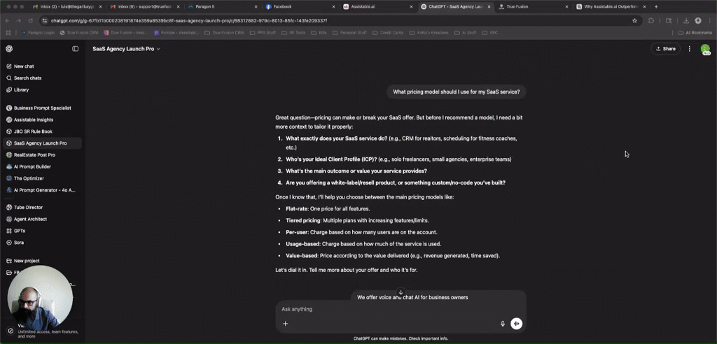 🚨 Just rediscovered a GPT I built and totally forgot about (classic) · Assistable.ai