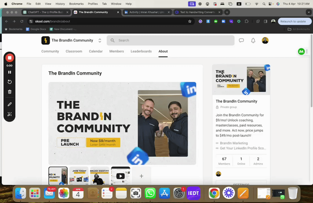 67 members later, here's what I've done to grow my Skool · Skool Community