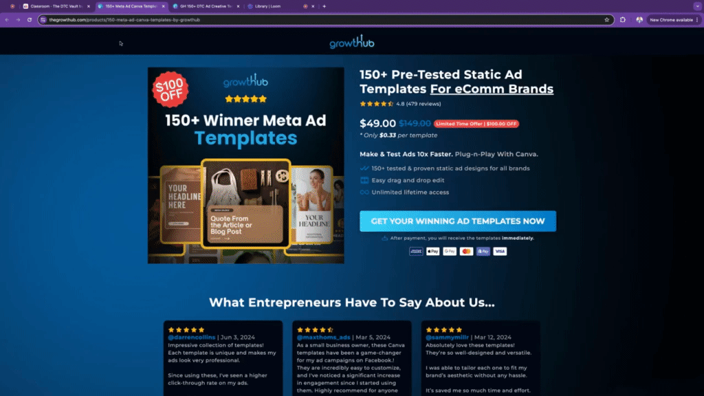 Get our 150+ BEST Performing Static Ad Creatives as templates for your ...