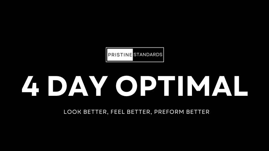 COACH JACOB // 4 DAY PROGRAM - Kickstart Pristine Standards · Pristine ...