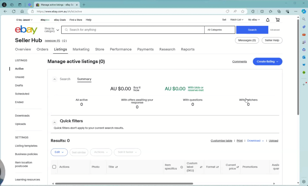 1. Setup eBay Account - STEP 2. eBay Start And Scale Kickstart Course ...