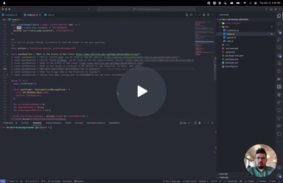 GitHub - Husamui/AI-self-browsing-browser: Using Chat GPT to automate live web investigation ...
