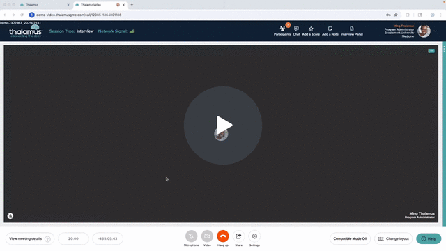 Scoring an Applicant in Thalamus Video – ThalamusGME