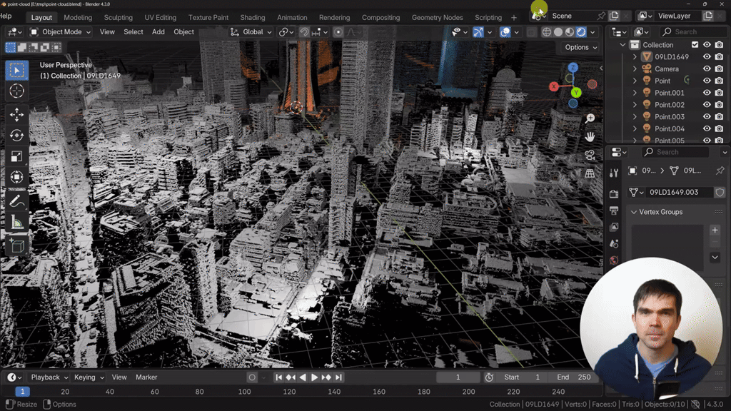 Tokyo City point cloud data import v1 - Code Explanations From My ...