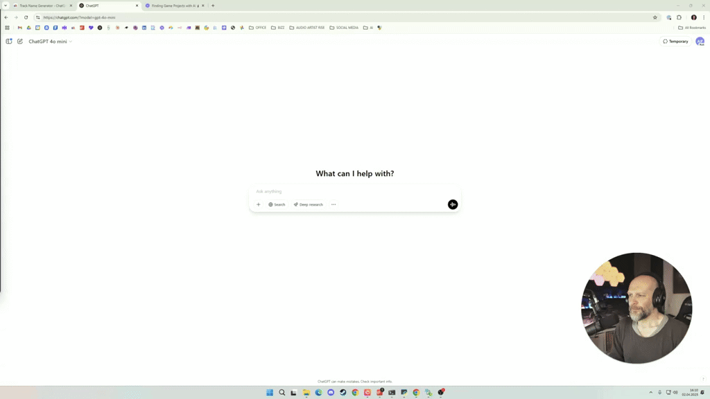 Track Name Generator - ChatGPT for Music Composers · Audio Artist Academy