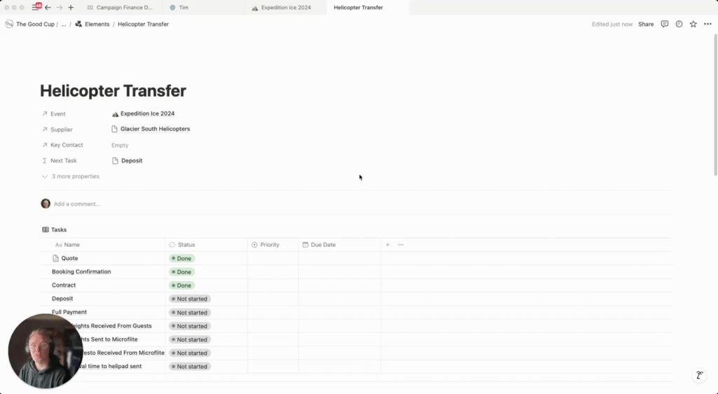 Automated Next Actions In Notion · Smooth Ops Notion Lab 1768