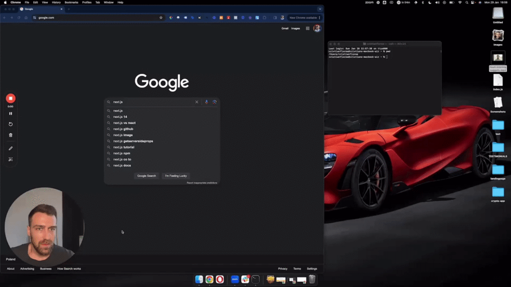 Intro to next.js - Crypto App · Developer Pro
