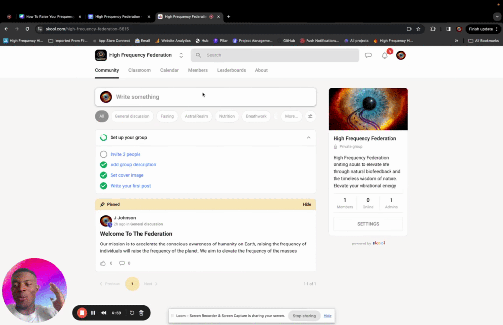 Skool Tour - Start Here · High Frequency Federation