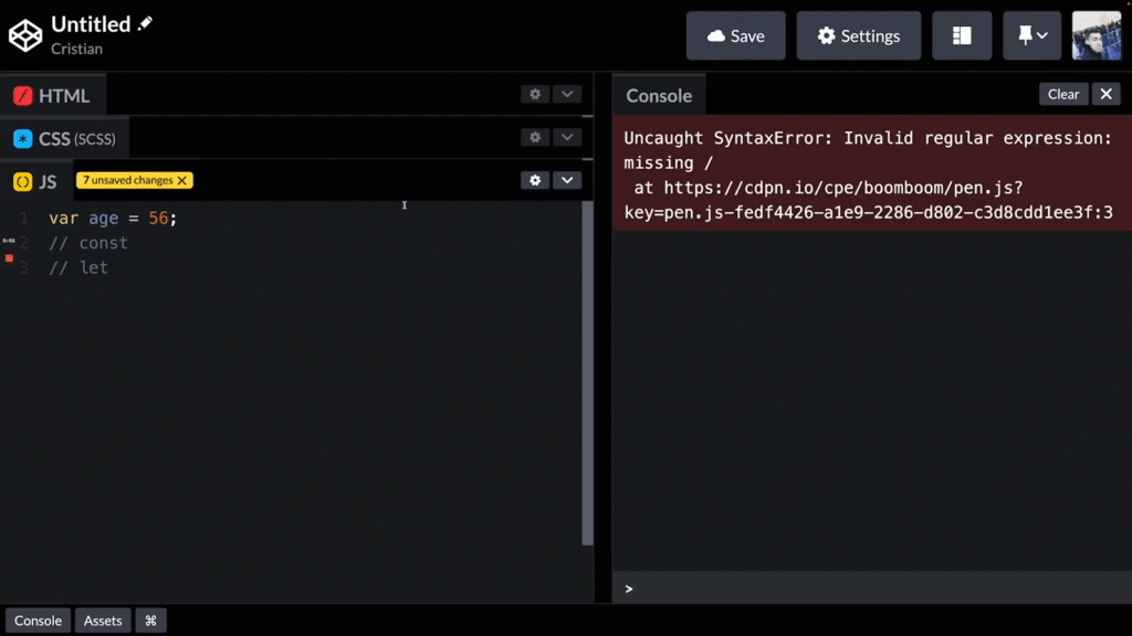 ⚡ Difference Between Var Let And Const Javascript For Beginners · Developer Pro