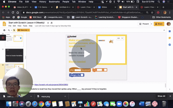 Introduce Scratch – Learn Scratch SG