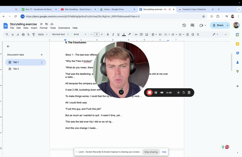 Mindset Deep Dive (and a mini story from me) · Freedom Copy Collective