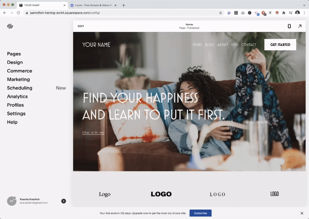How To Add Custom Font To Squarespace Easy Tutorial Video 