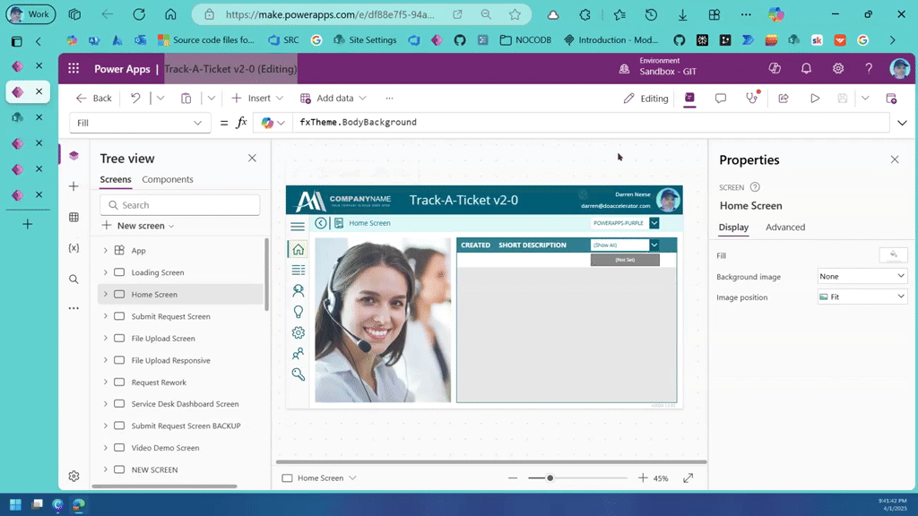Ticketing System Update! Environment Variables · Learn Power Apps