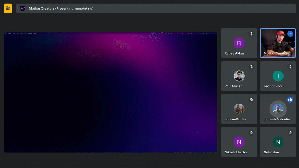 MCC Live Call #9 // 17th December 2024 - 🇬🇧 Video Call Recordings · Motion Creators (FREE)