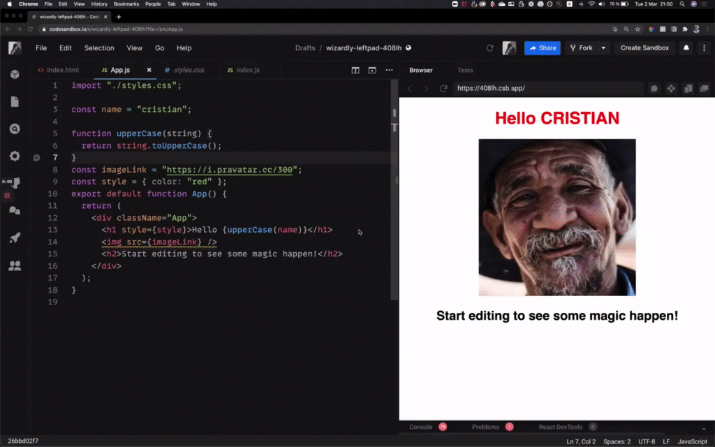 Styling a React App - React · Developer Pro