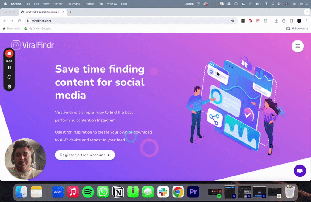 Blown away by this content tool | Viralfindr 🤯 · LABS 🧪