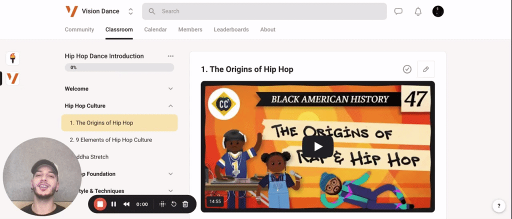 Introduction - Hip Hop Dance Introduction · Vision Dance