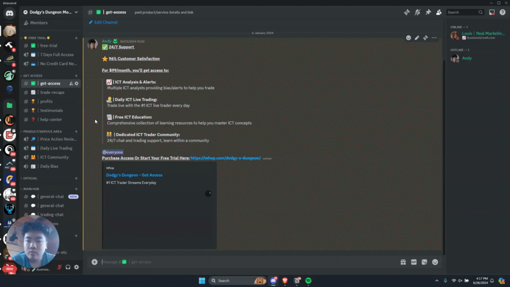 STEAL THIS TEMPLATE - Optimize Your Discord For Conversions · BG ...
