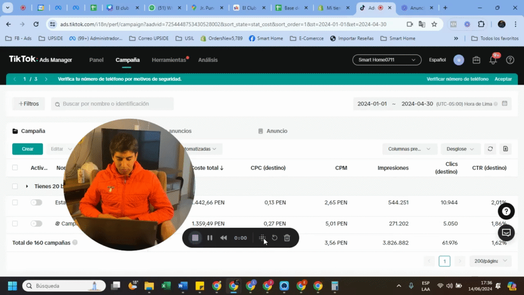 Caso práctico de Tiktok Ads - Modulo #7 - Tiktok ADS Desde 0 · El Club ...