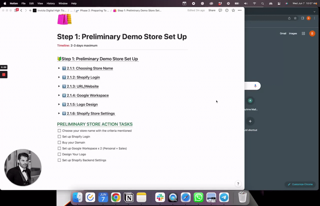 Preliminary Demo Store Set Up - How to Build a $10,000/Month Store ...