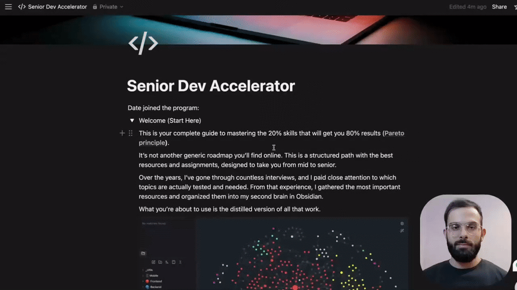 Welcome (Start Here) - Senior Dev Accelerator · Dev Mastery