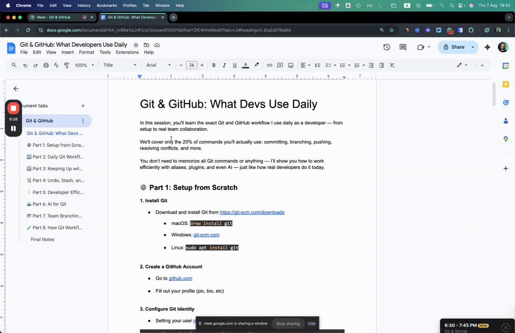 7. Version Control - Git & GitHub - Frontend Developer Guide 2025 · Dev Mastery