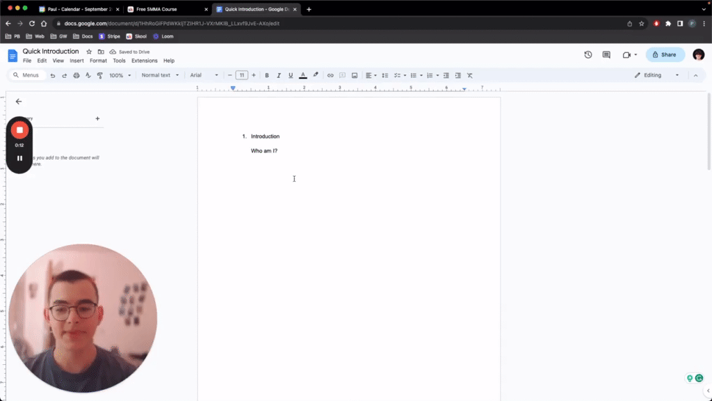 Quick Introduction · Free SMMA Course