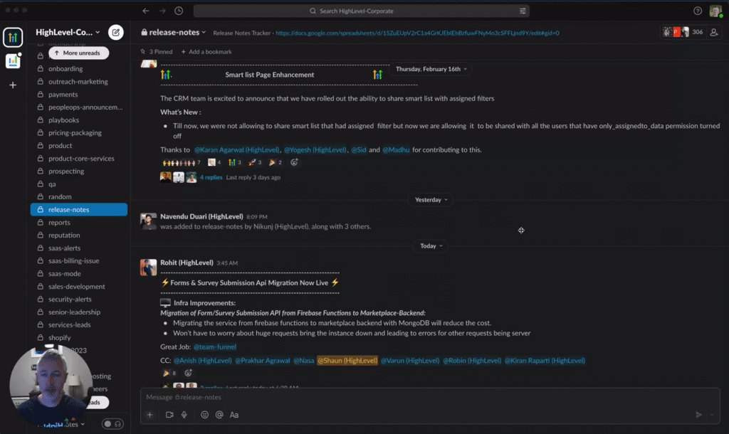 Small Updates -- Smart list sharing, invoice title customization, and ...
