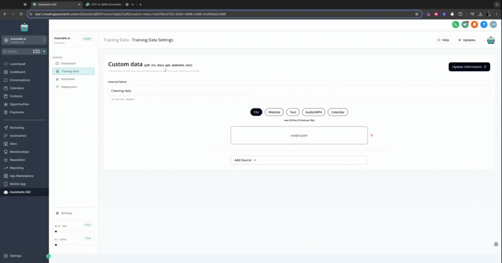 Inventory management/quoting trick for conveying data to assistants ...