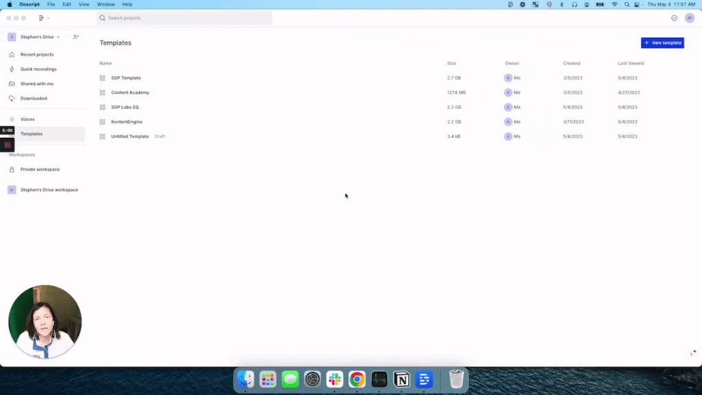 How To Use Descript Templates · Content Academy
