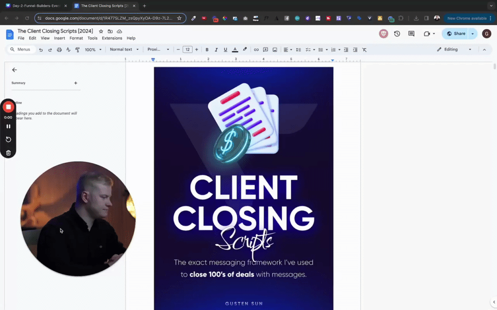 SNEAKPEEK: The New Client Closing Scripts · Freedom Fastlaner